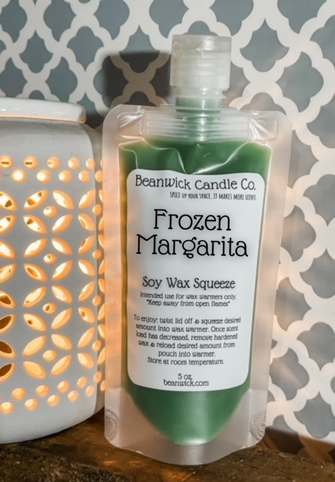 Frozen Margarita / Soy Wax Squeeze Pouch / Infused With Mica / Viral ...