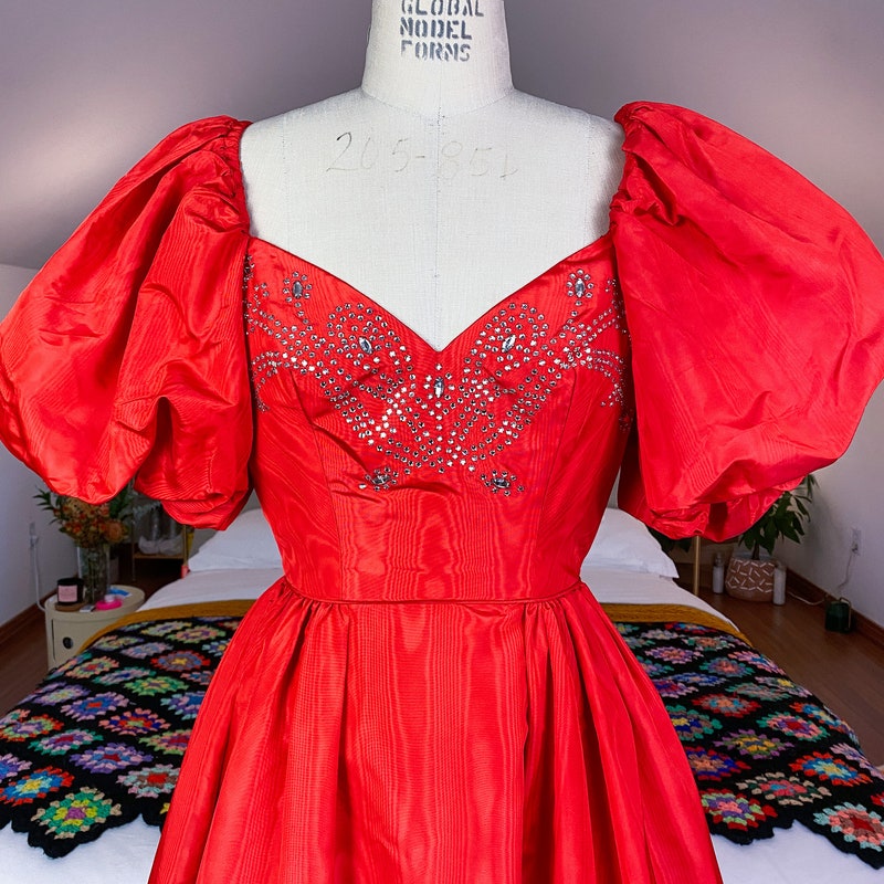 Red Heart Dress - Etsy