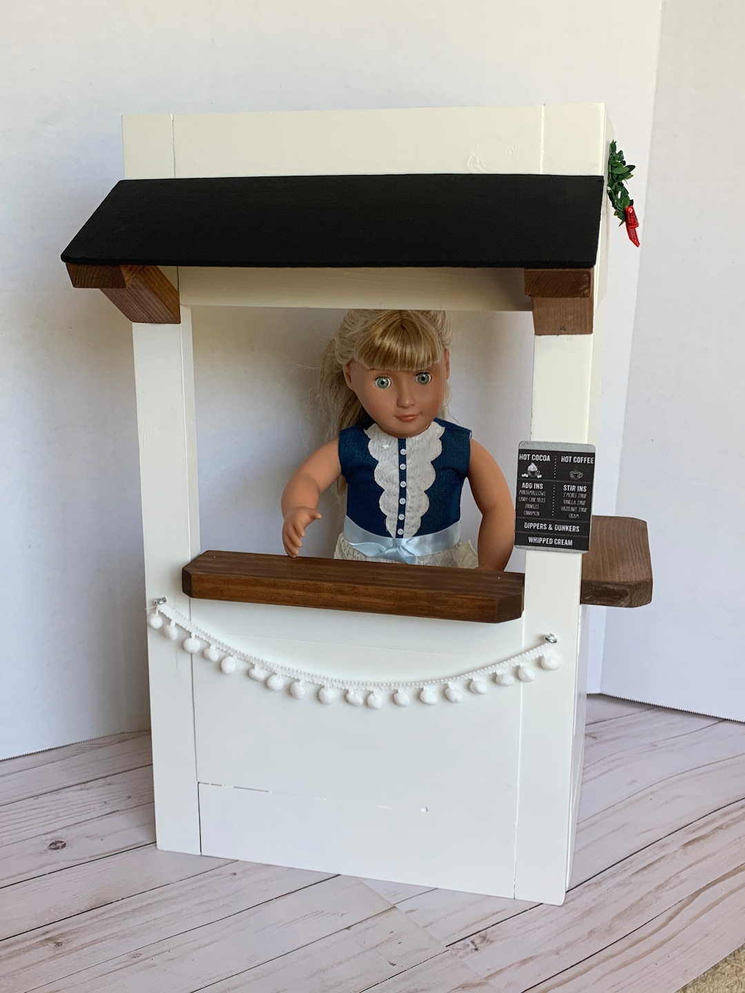 Doll Hot Chocolate Stand, Snack Stand, 18 Inch Doll Furniture, 18 Inch ...
