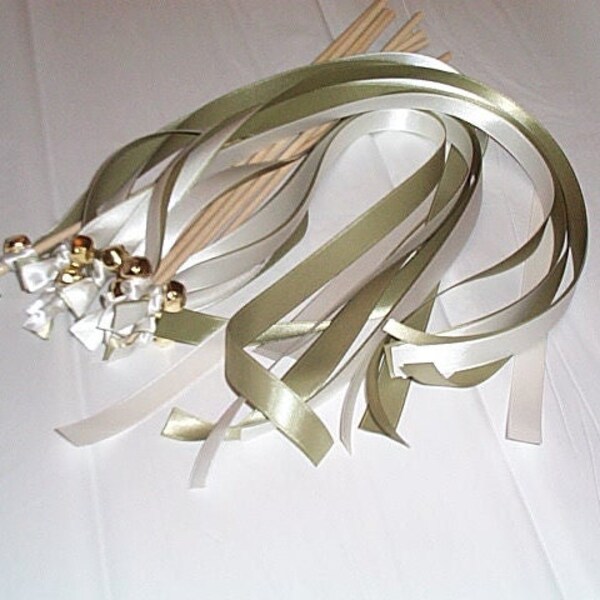 Double Ribbon Wand - Etsy