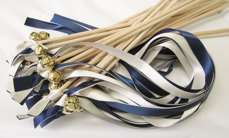150 Wedding Wands, Double Ribbon , Wedding Send Off, Party Streamers ...