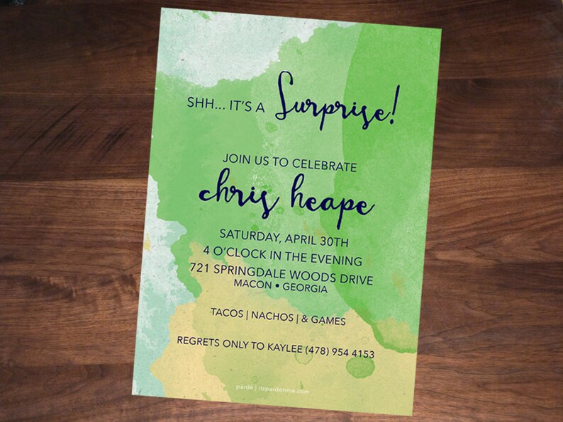 Graduation Surprise Party Invitation - Etsy