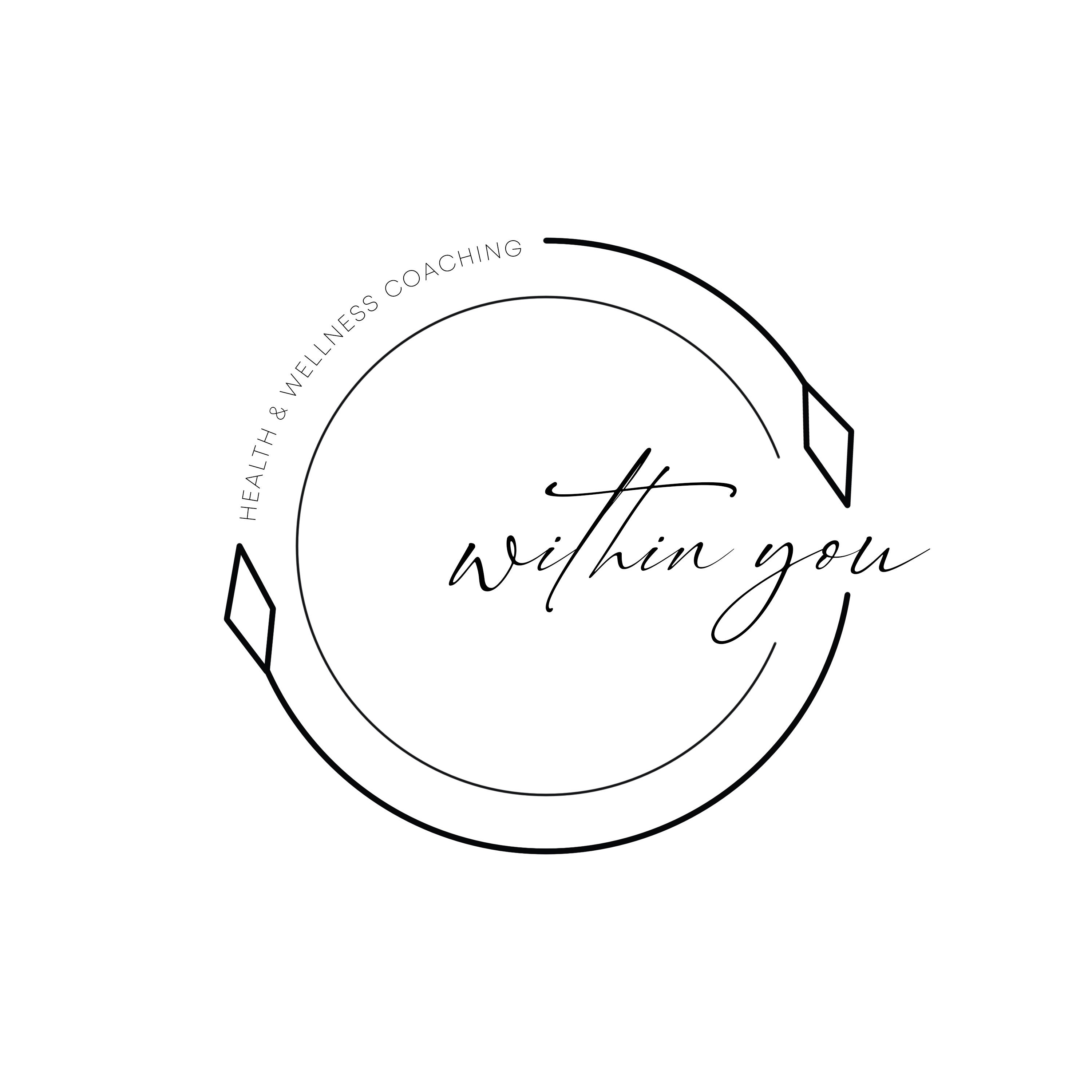 Editable Circle Logo Template, DIY Round Logo - Black White Logo, Boho ...