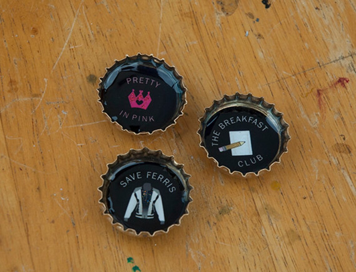 The Outsiders Stay Gold Upcycled Bottle Cap Pin/magnet - Etsy