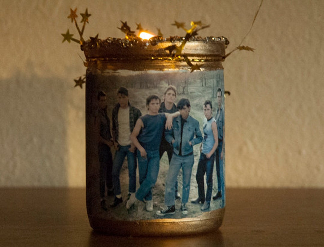 The Outsiders Nothing Gold Can Stay Candle - Etsy