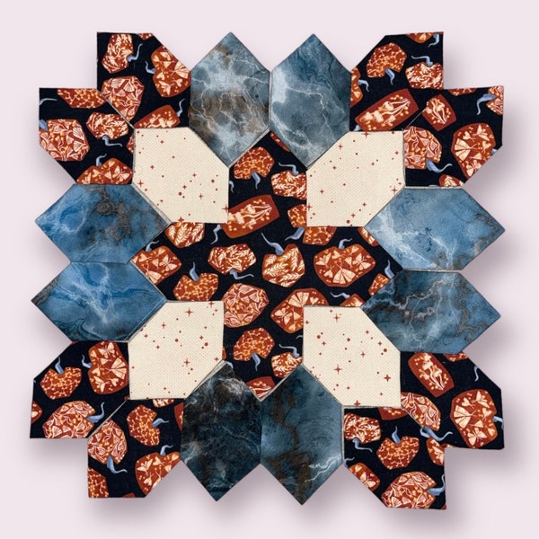 Paper Piecing Pumpkin Pattern - Etsy