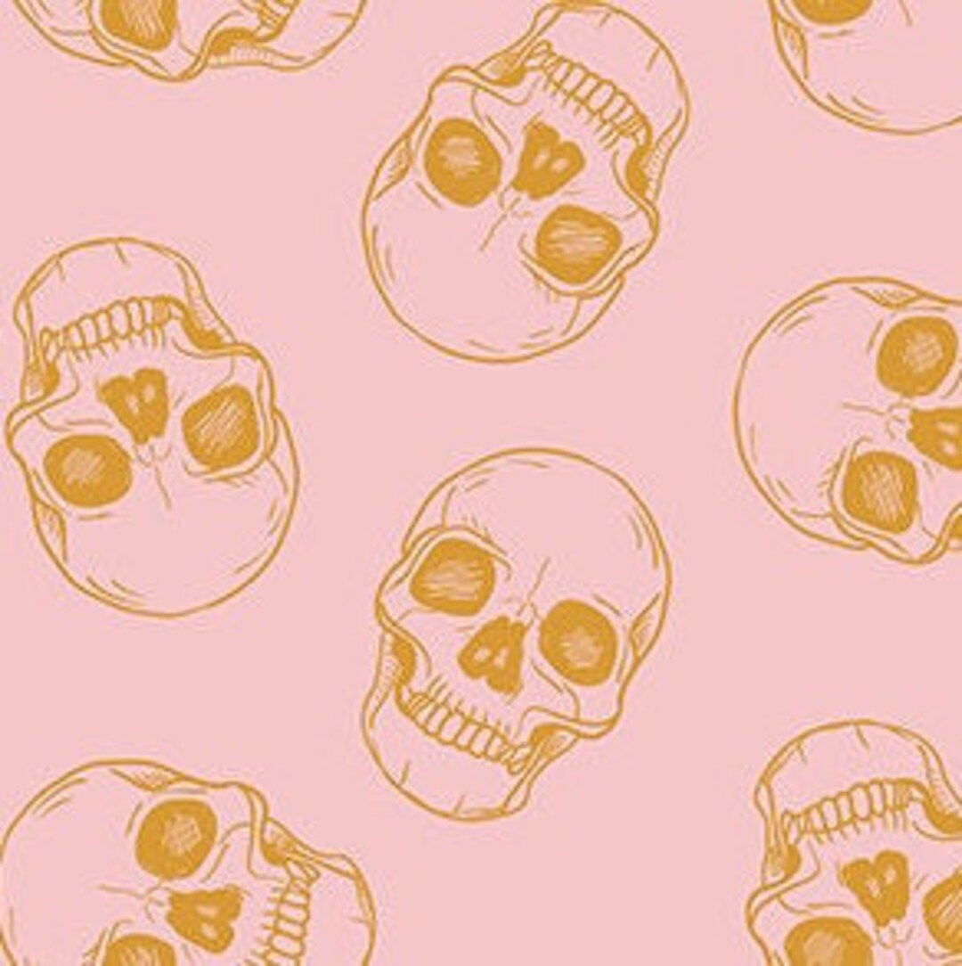 Skulls PINK 120-22219 Drop Dead Gorgeous by Teresa Chan - Etsy