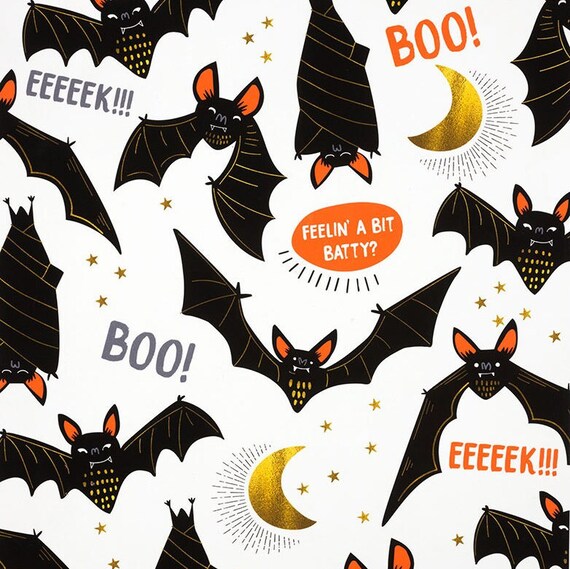 Boo Eek Bats8974a Natural Haunted House Collection - Etsy