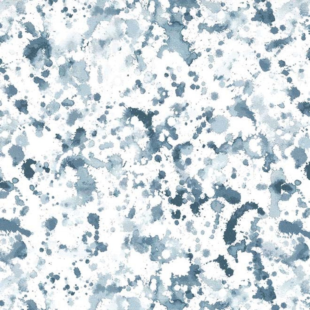 Strata Ink Blots Graphite Michael Miller Fabrics 100% Cotton - Etsy