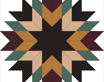 Ridges Quilt - Fall Harvest Palette - Pattern by Bookends Quilting (not ...