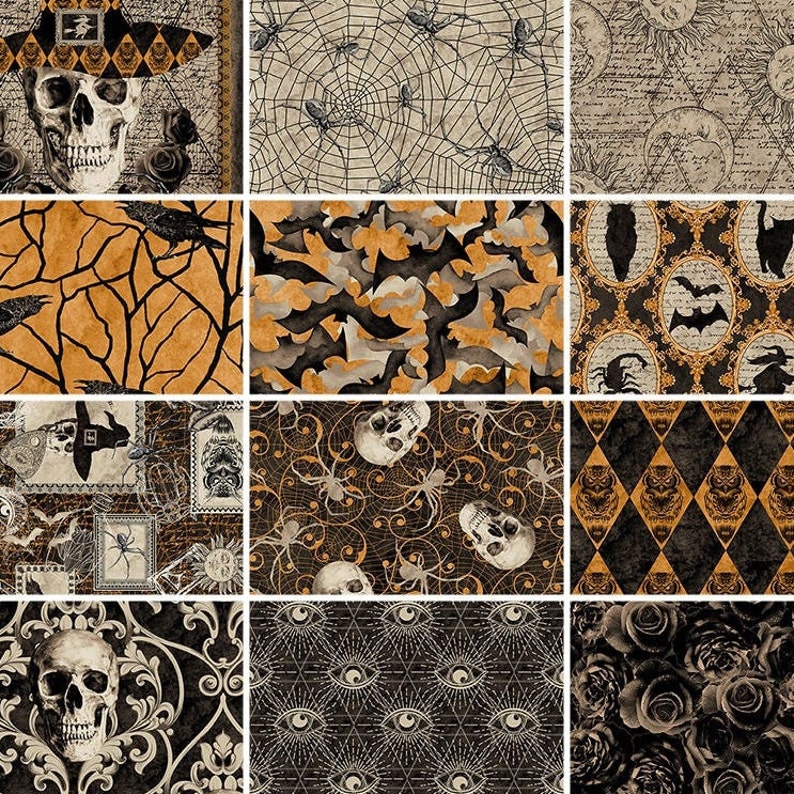 Deja Boo! - by Satin Moon Designs for Blank Quilting Corporation - Fat ...