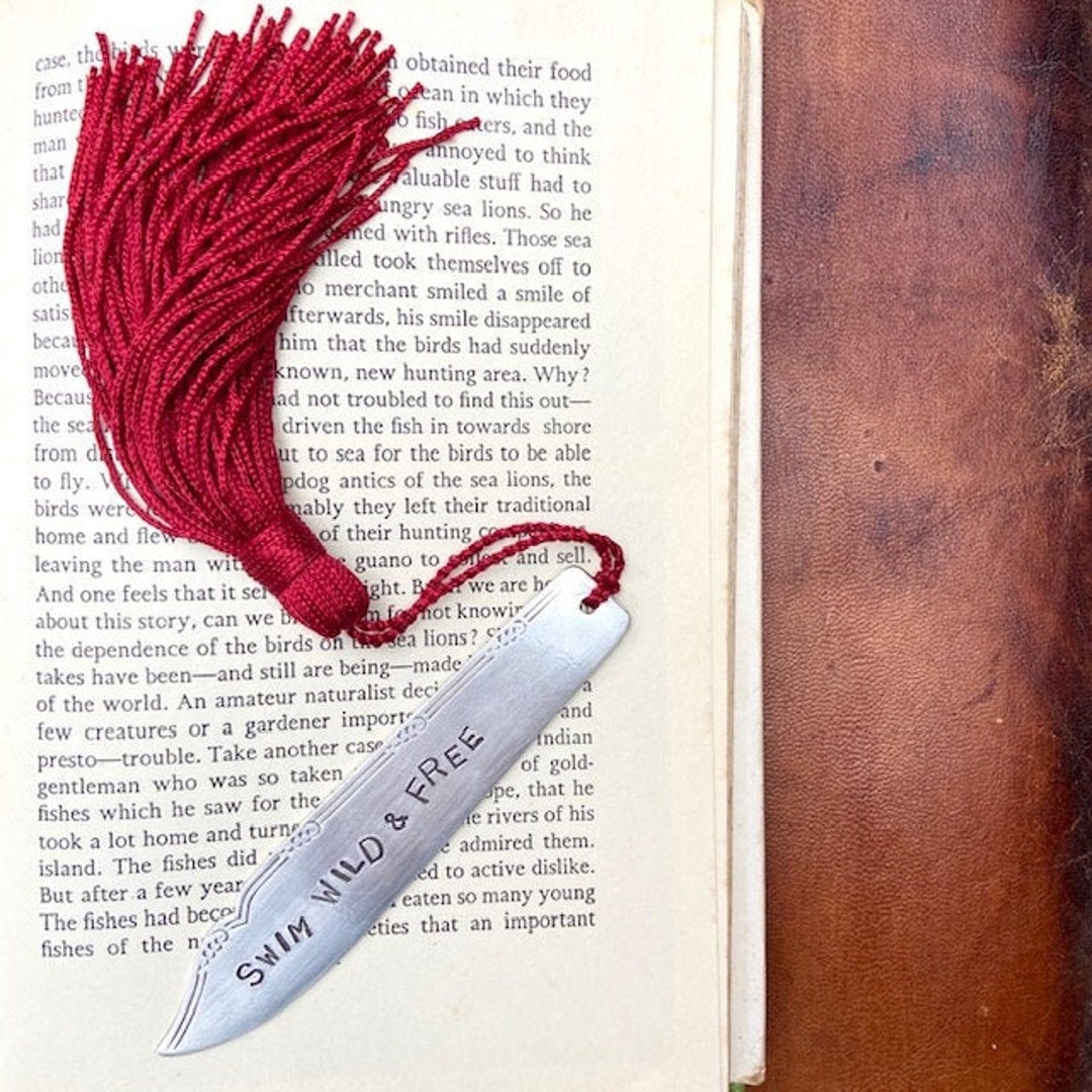 Swim Wild & Free - Handcrafted Antique Fish Knife Silver Plated Gift ...