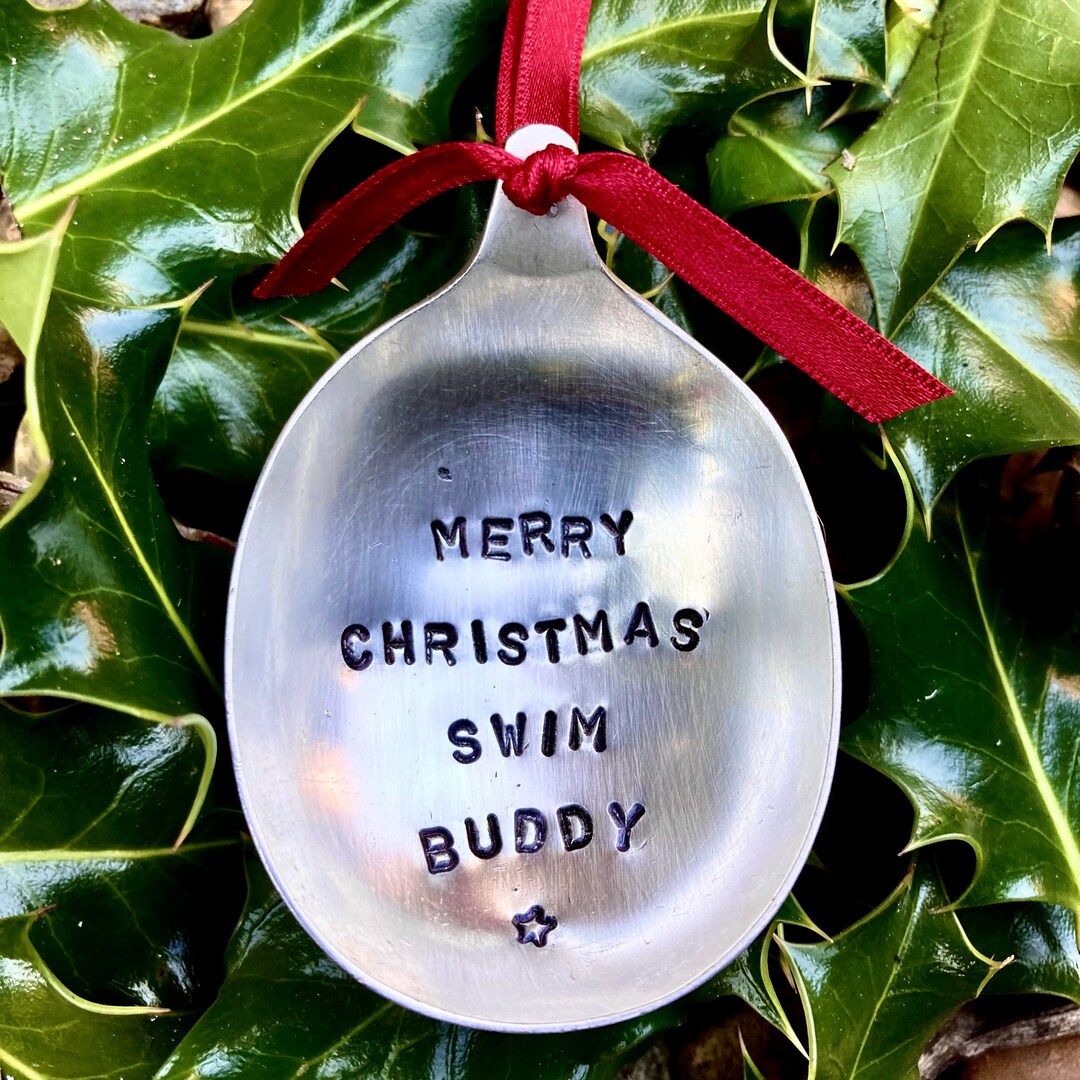 Swim Buddy Christmas Tree Bauble Decoration - Vintage Spoon Head ...
