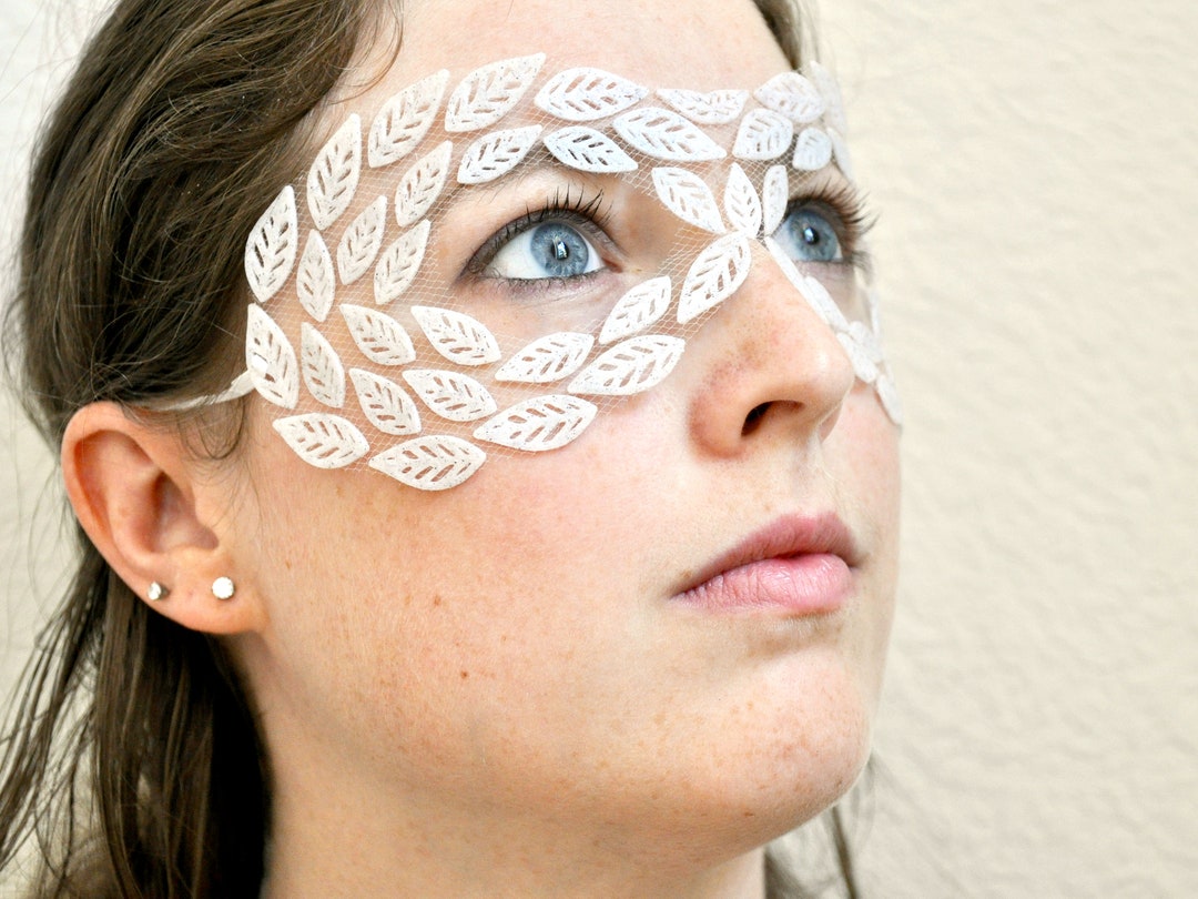 3D Print Flexible Lightweight Leaves Masquerade Mask (multiple Colors ...