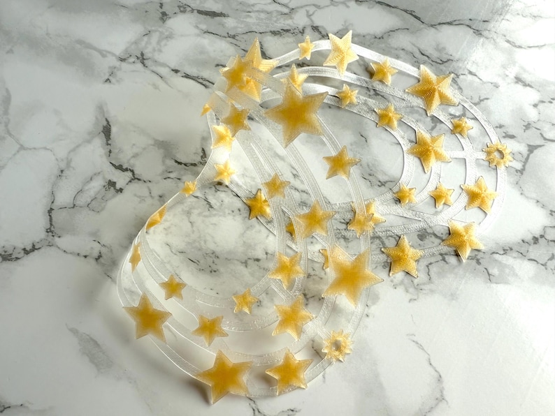 3D Print Stars Masquerade Mask: Flexible TPU, Cosplay Costume - Etsy