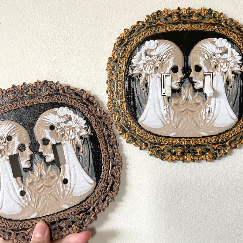 Gold Gothic Light Cover - Etsy