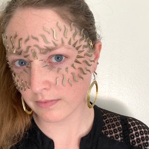 Sun Rays Masquerade Mask - 3D Print Flexible Lightweight - Etsy