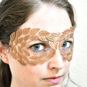 3D Print Flexible Lightweight Leaves Masquerade Mask (multiple Colors ...