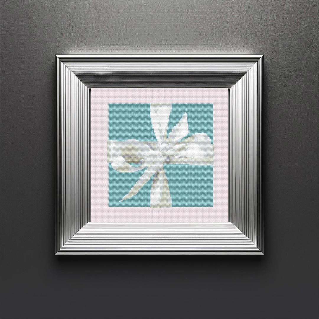Tiffany Little Blue Box Cross Stitch Pattern - Etsy