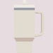 Stanley Cup Cross Stitch Pattern - Beige - Etsy