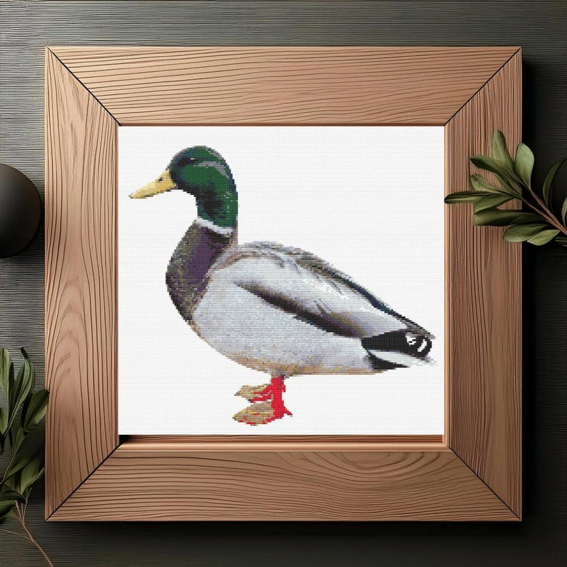 Mallard Duck Cross Stitch Pattern - Etsy