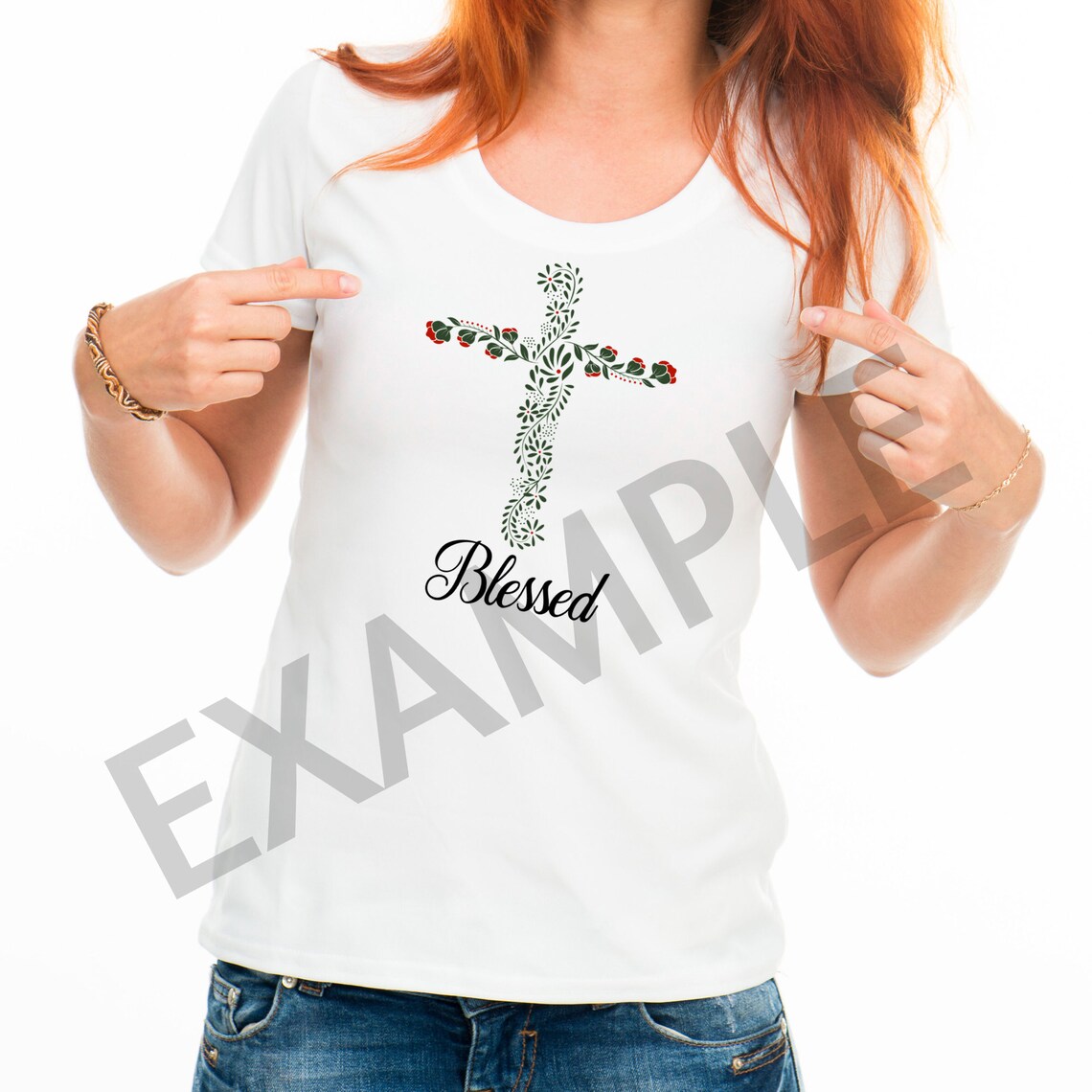 Blessed Cross Png, Png for Sublimation, Christian Png Files, Cross Png ...