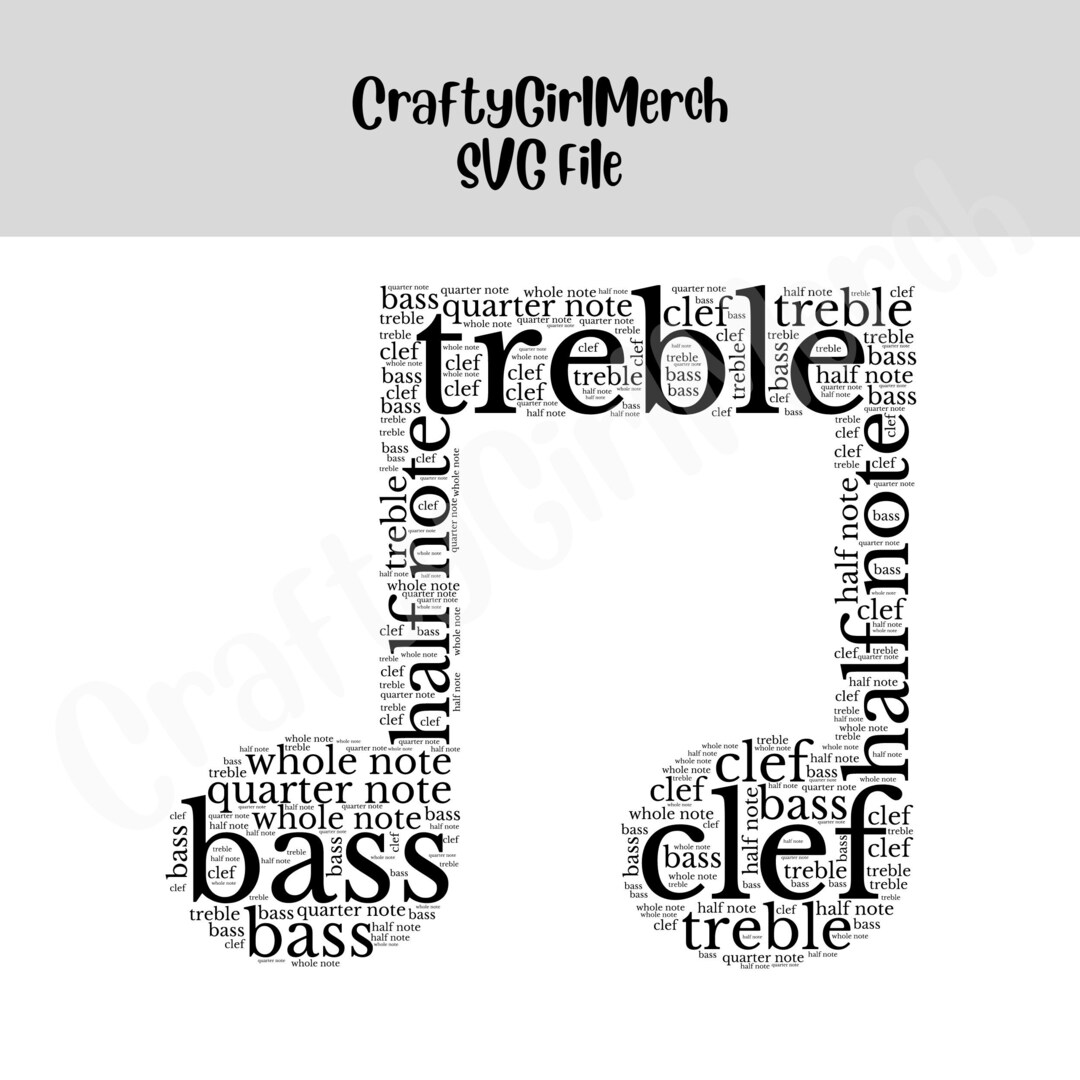 Sheet Music SVG, Word Art SVG, Music Note Decor, Sheet Music Gift, SVG ...