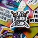 Live Laugh LARP Sticker, Live Action Role Play Gift, LARP Accessories ...