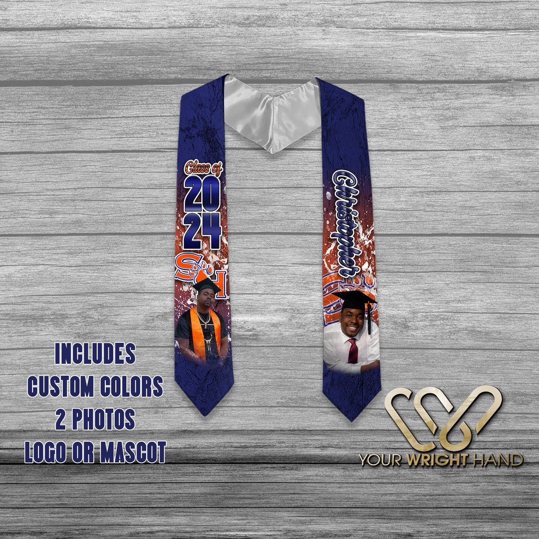 Priority Shipping Option Graduation Stoles, Class of 2023 Grad Stoles ...