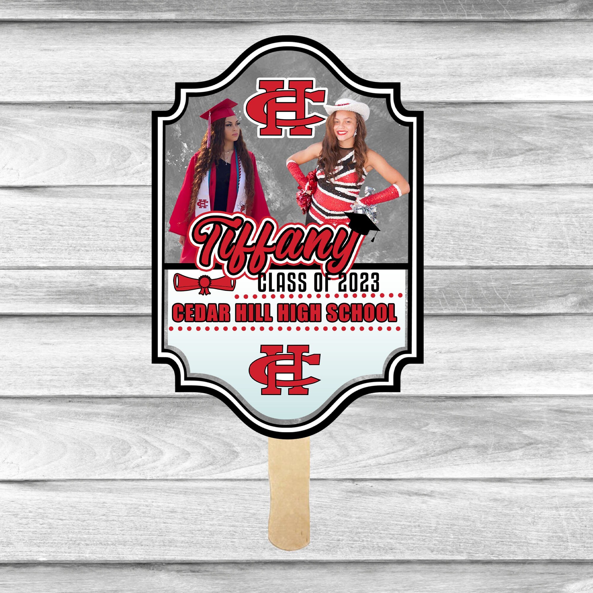 Ornate Graduation Fan, Graduation Fan, Class of 2023 Fan, Graduation ...