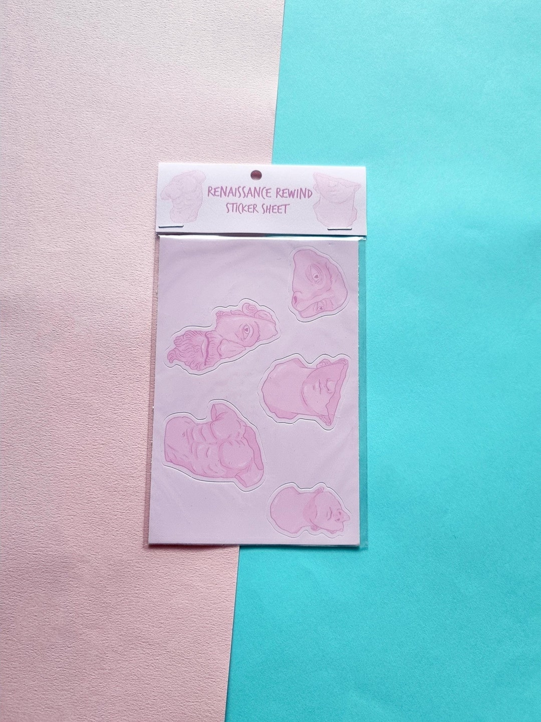 Renaissance Rewind Sticker Sheet, Classical Statue Stickers - Etsy