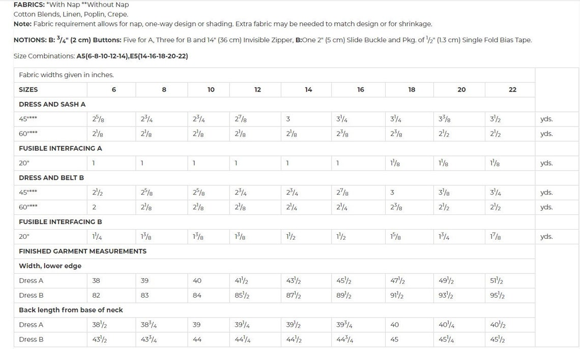 Butterick 6809 Misses' Dress, Sash & Belt With A/B, C, D, DD Bust Cup ...