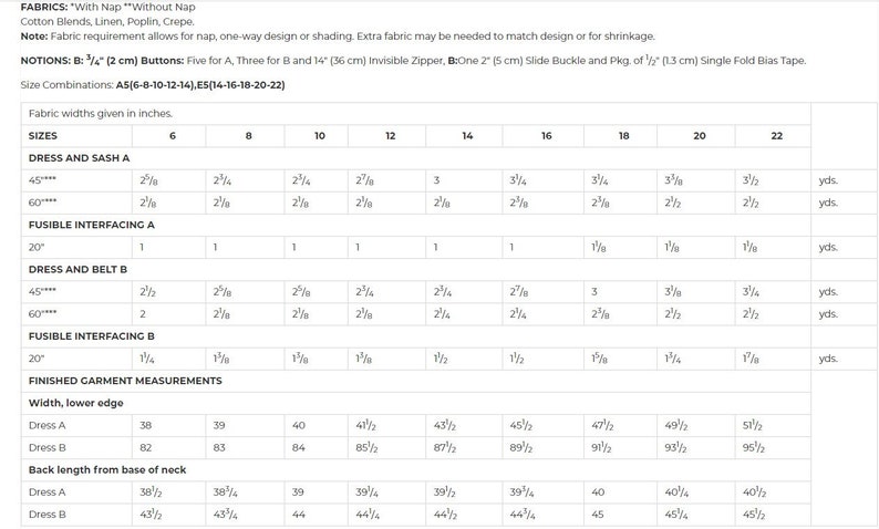 Butterick 6809 Misses' Dress, Sash & Belt With A/B, C, D, DD Bust Cup ...