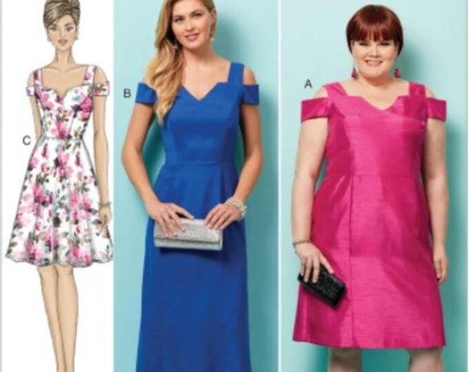 Butterick 6558 Misses Dress Sewing Pattern, Size8-16, Great for Prom ...