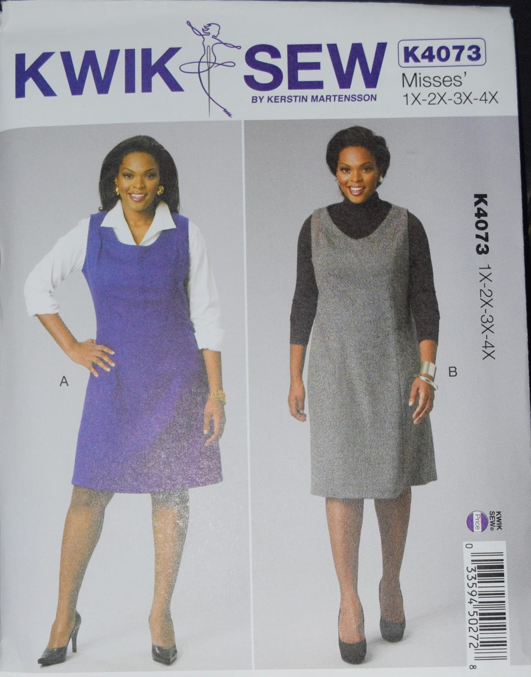 Kwik Sew 4073, Sewing Pattern to Make Womens Jumpers , New Uncut Size ...