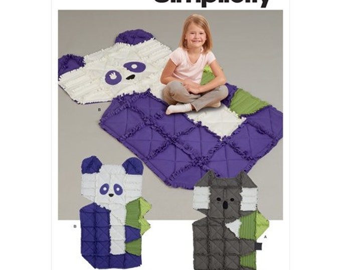 Simplicity 8278, Rag Quilts Sewing Pattern, New Uncut, Pattern and ...