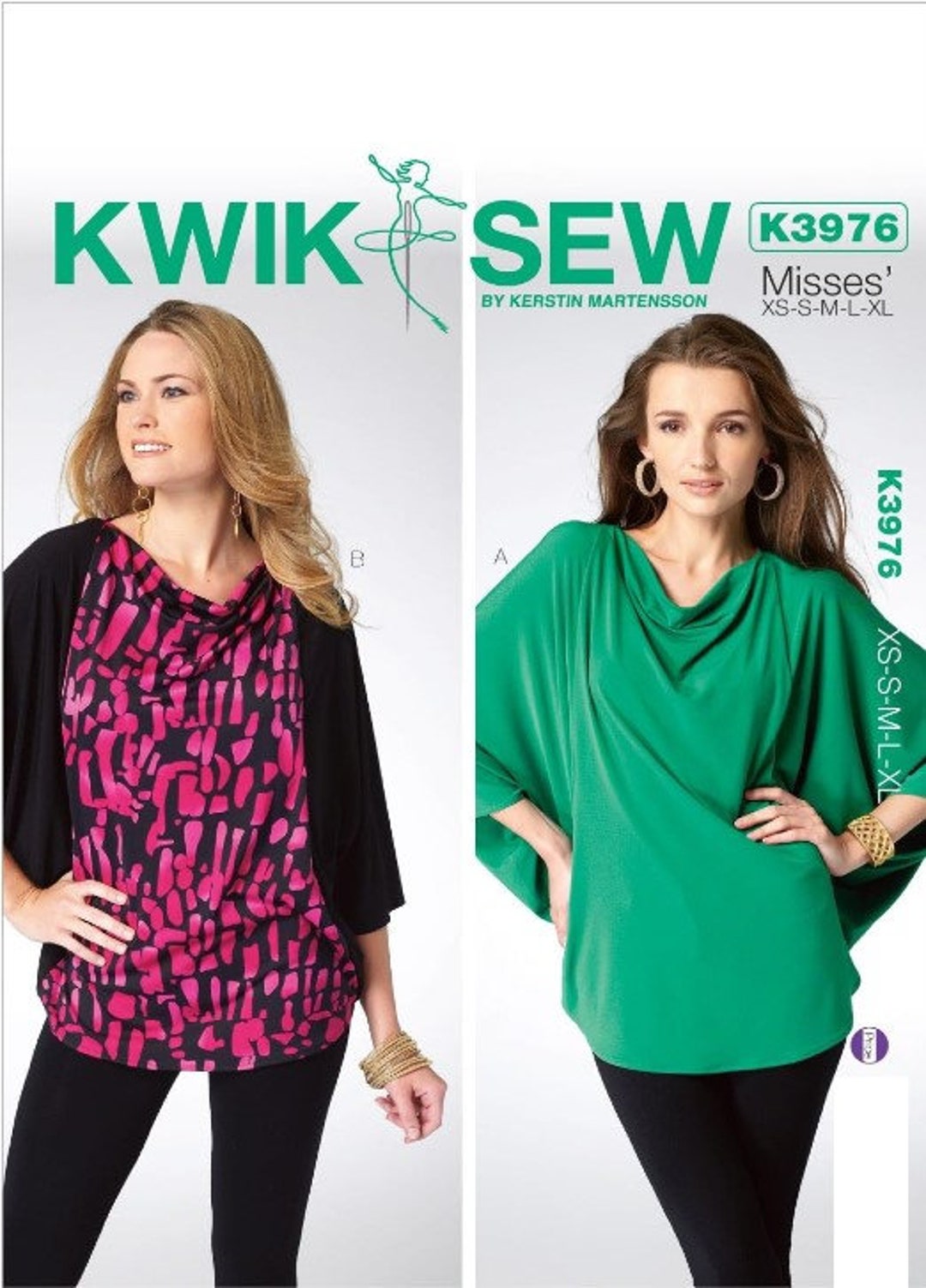 Kwik Sew 3976, Misses Top Sewing Pattern, New Uncut, Size XS-XL - Etsy