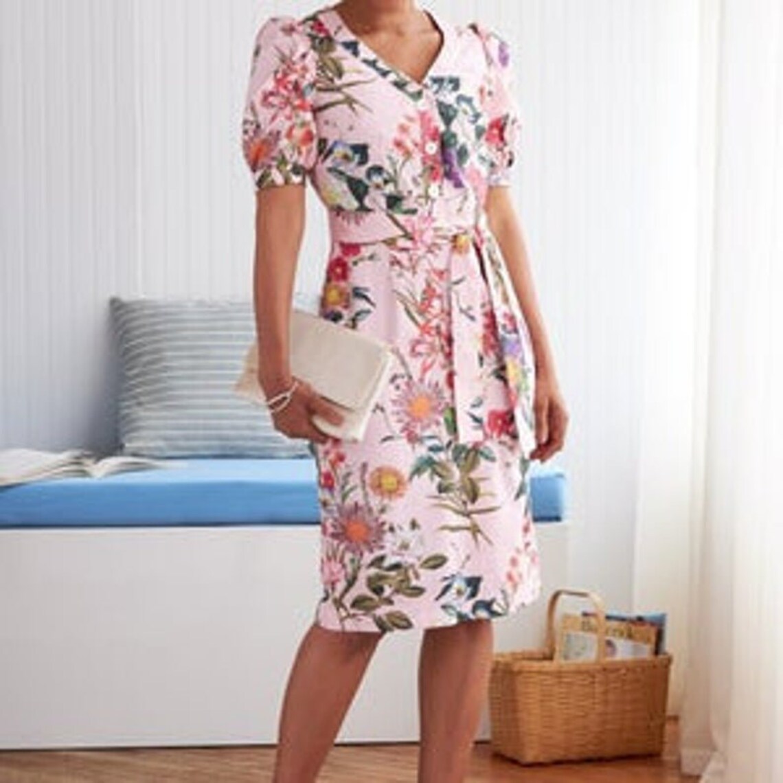 Butterick 6809 Misses' Dress, Sash & Belt With A/B, C, D, DD Bust Cup ...