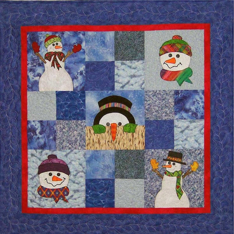 Snowmen-some Assembly Required, by Sandy Fitzpatrick, Sewing Pattern ...