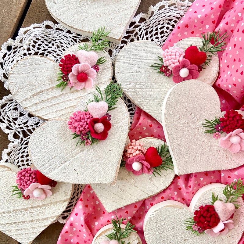 Primitive Hearts - Etsy