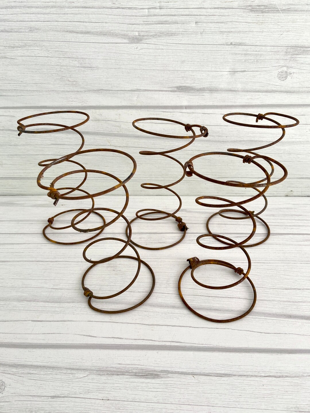 SET of 5 Rusty Bed Springs, Décor, Vintage - Etsy