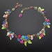 Wildflower Garden Flower Necklace - Etsy