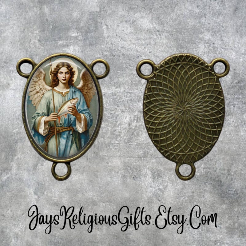 Rosary With St Raphael - Etsy