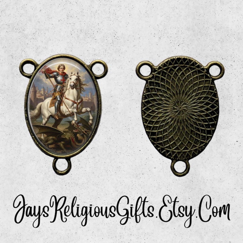 St George Rosary Beads - Etsy