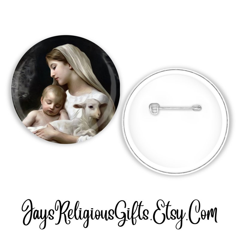 Blessed Virgin Mary Patch - Etsy