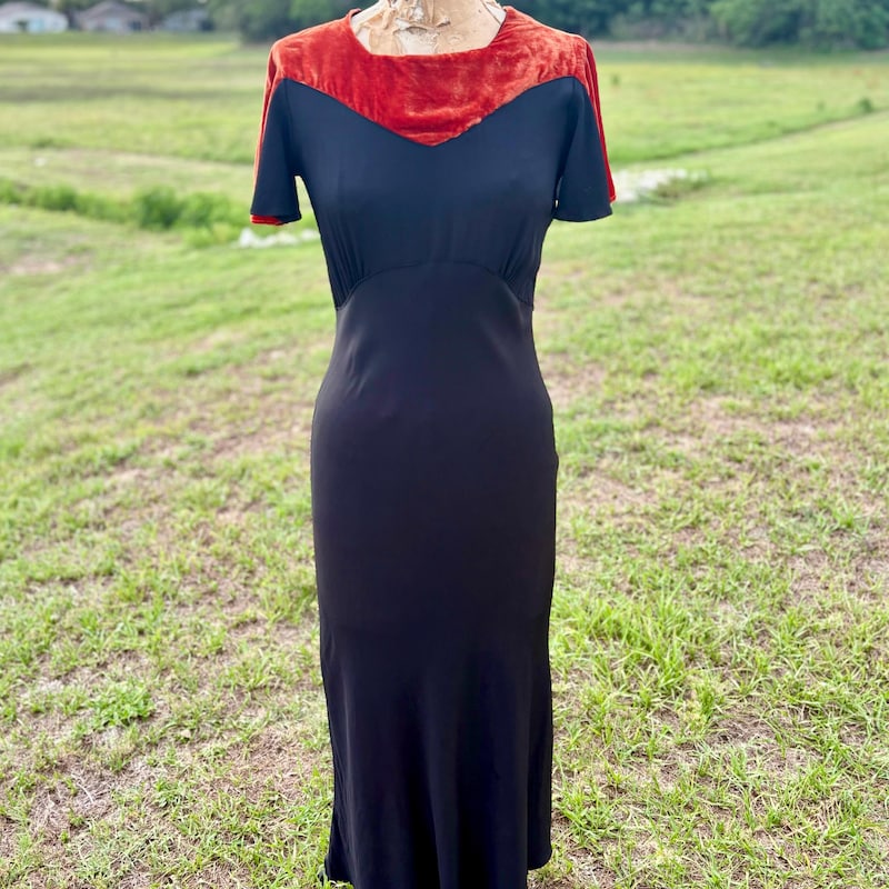 1940s Crepe Rayon Dress - Etsy