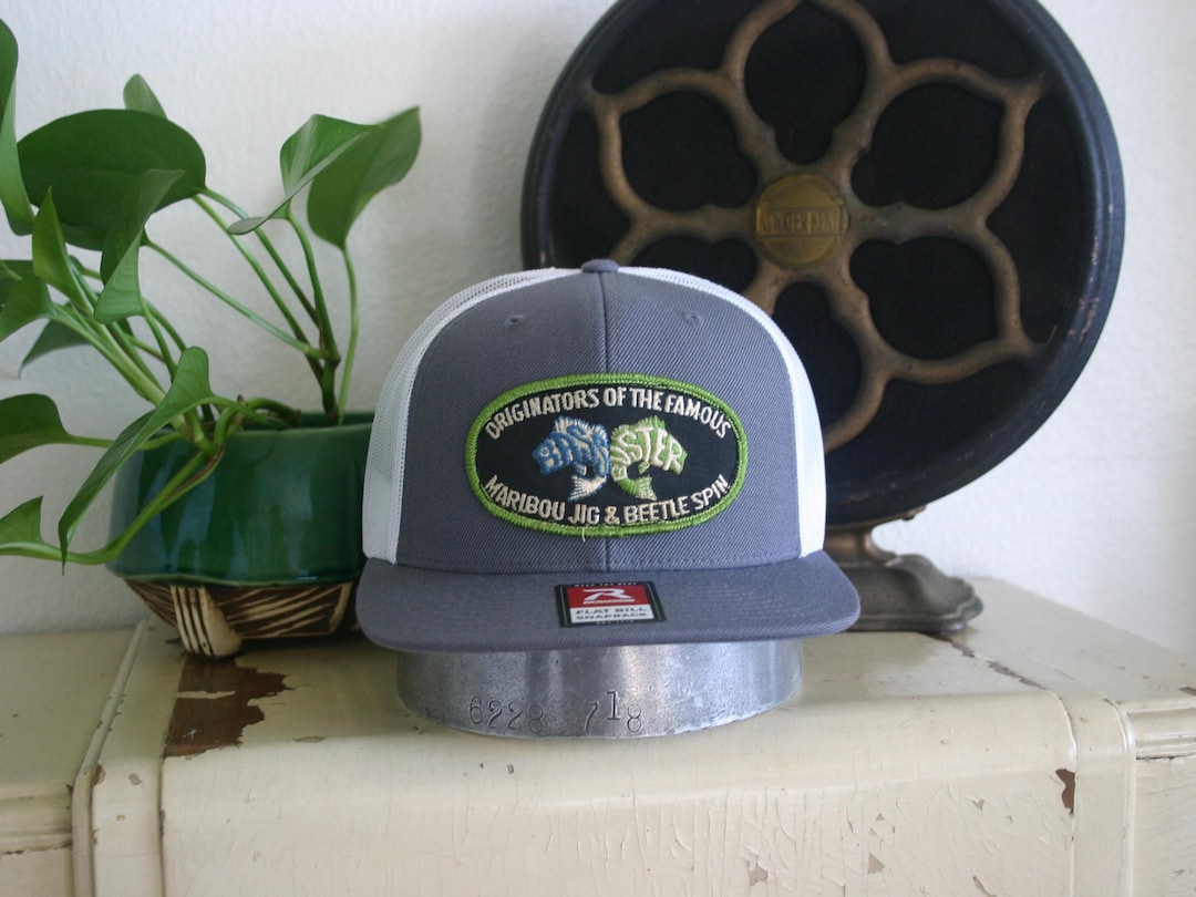 Vintage Bass Buster Patch Trucker Hat One of a Kind Richardson 511 ...