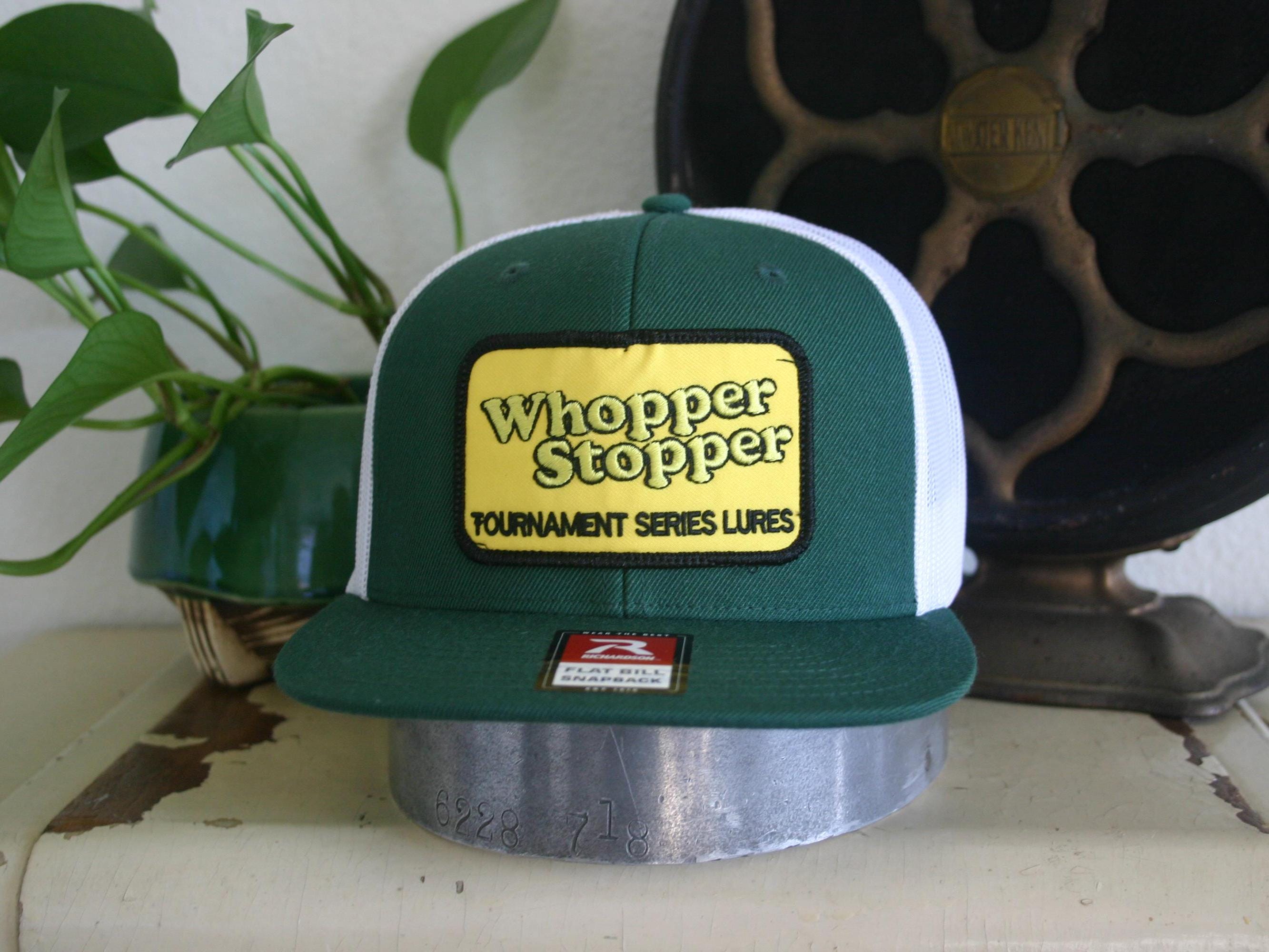 Vintage Whopper Stopper Patch Trucker Hat One of a Kind Richardson 511 ...