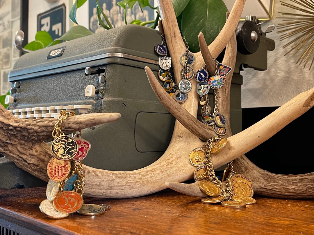 Vintage Charm Bracelet, NASA, Apollo Missions, Collectors Item, Space ...