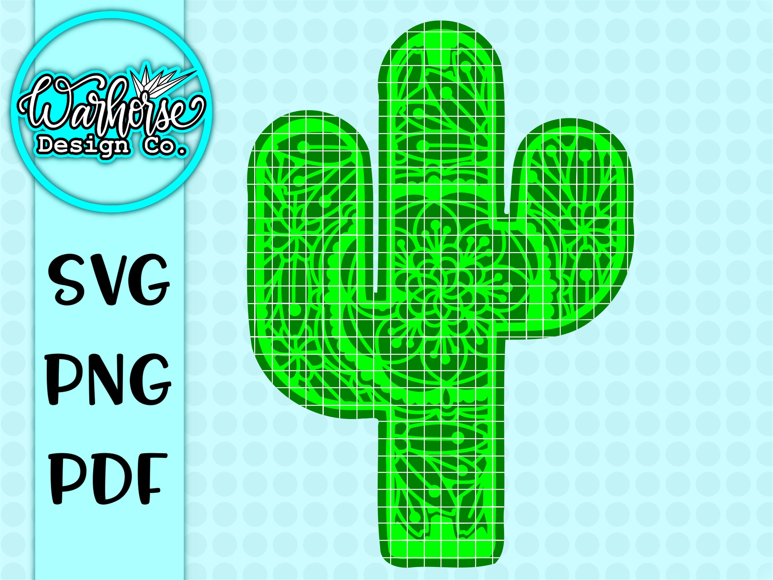 Embellishments cactus svg files zentangle svg Cactus svg svgs Cactus ...
